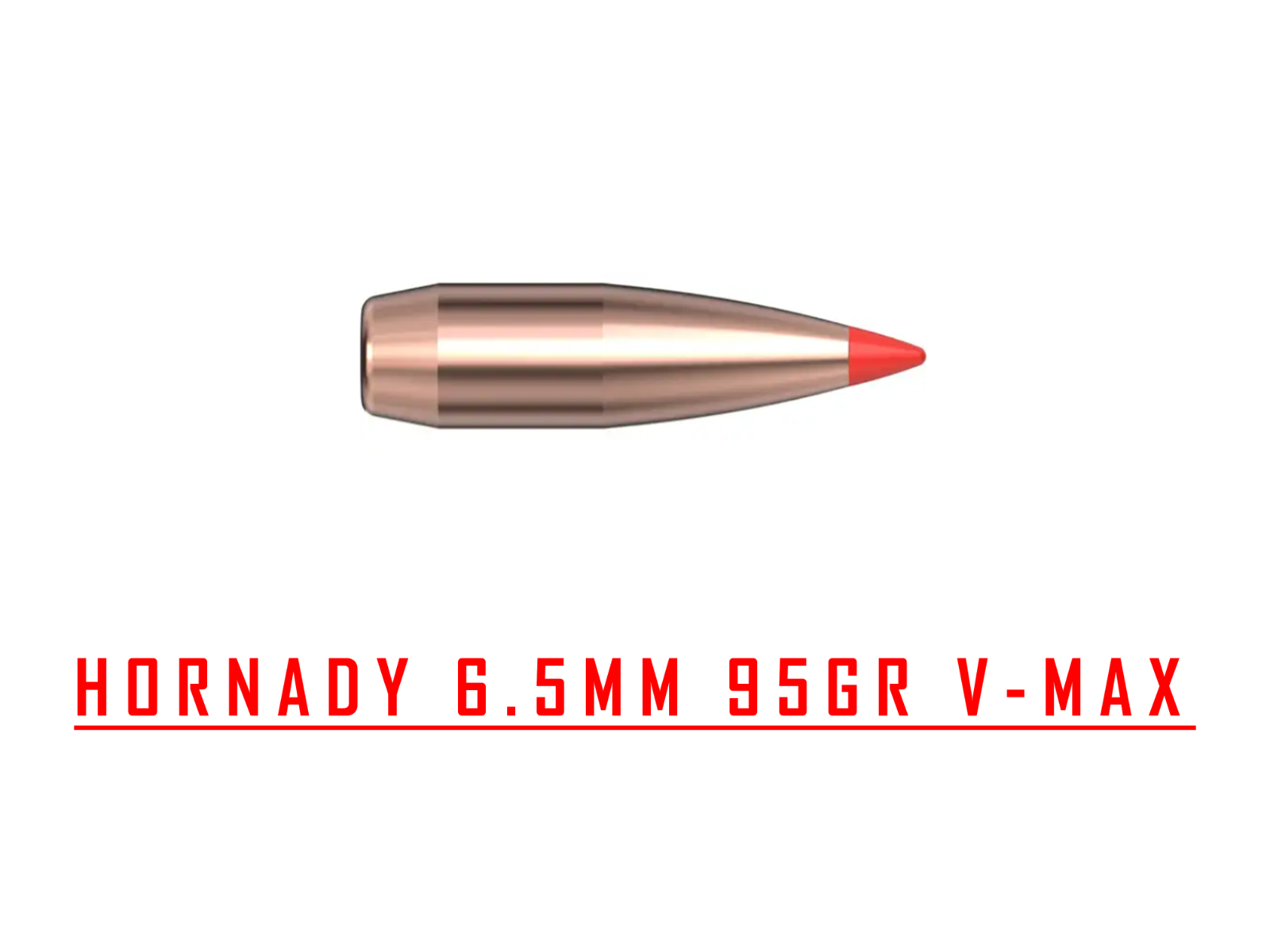 HORNADY 6.5MM 95GR V-MAX