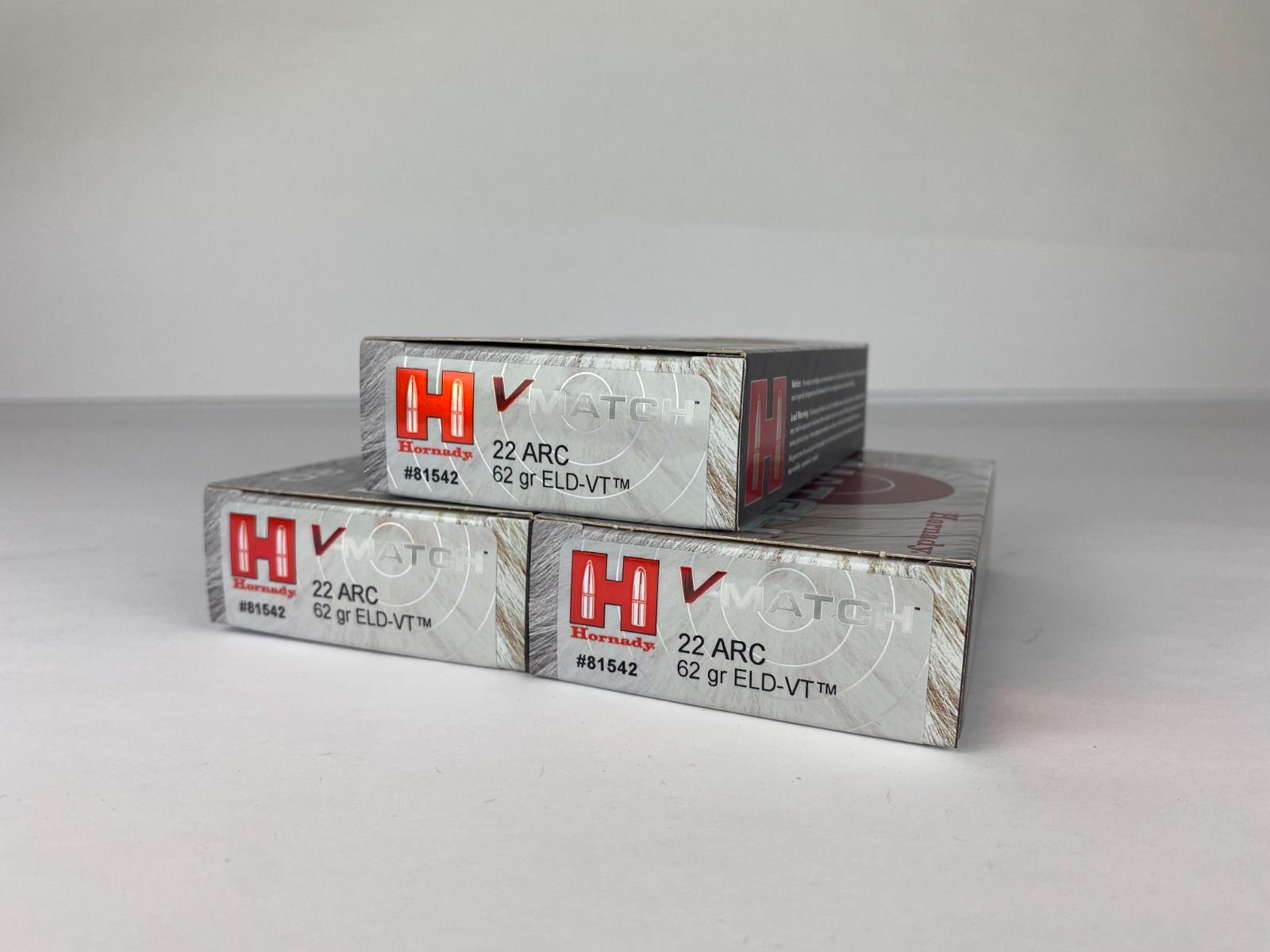 Hornady 22 ARC 62GR ELD-VT